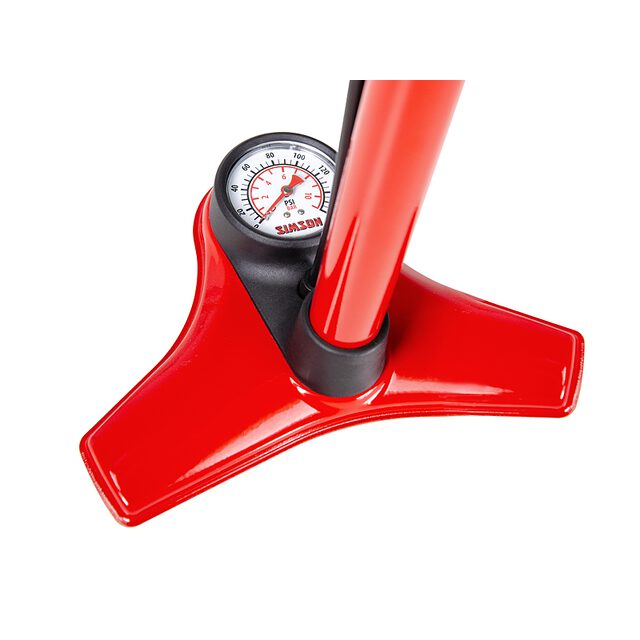 Simson Hogedrukpomp 'Excellent', met manometer - REMA TIP TOP Benelux