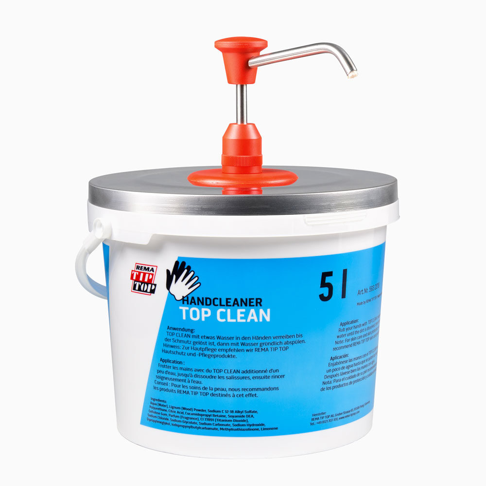 Eco Handreiniger dispenser voor 5L emmer met deksel - REMA TIP TOP Benelux